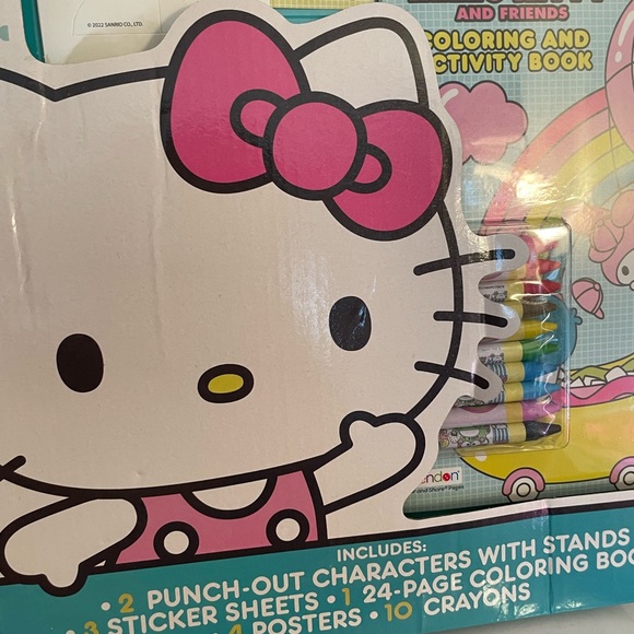 Hello Kitty | Accessories | Huge Hello Kitty Activity Set | Poshmark